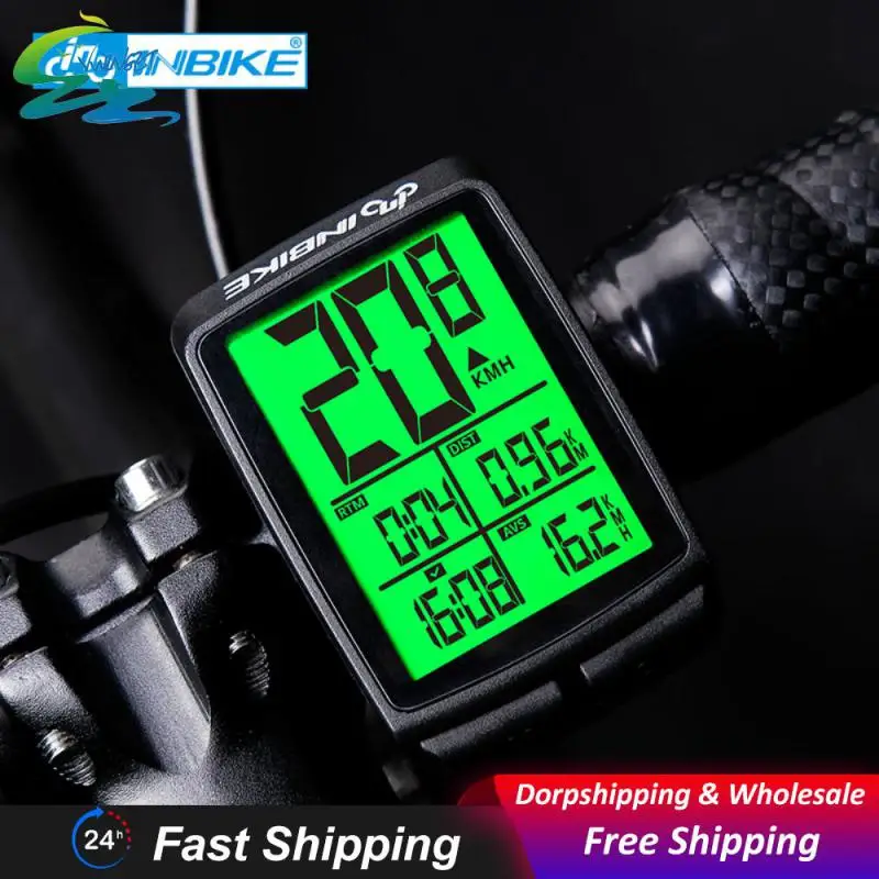 2-8-inch-Computer-Wireless-Bike-Computer-Light-Headlight-Set-Rainproof ...