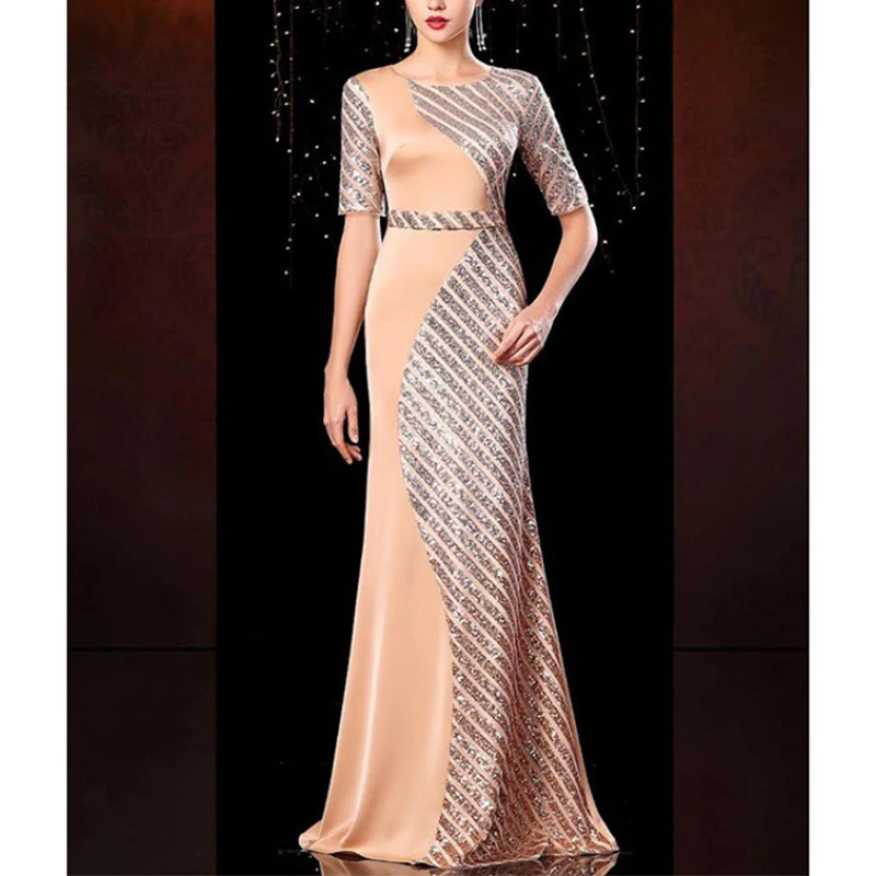 Women-Dress-Evening-Elegant-Ball-Gown-Birthday-Party-Femme-Vestidos ...