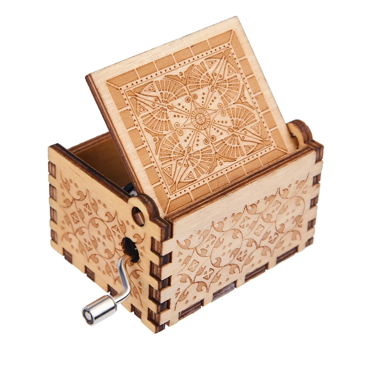 Harries-Creative-Music-Box-Potters-Cute-Wooden-Music-Box-Hand-cranked ...