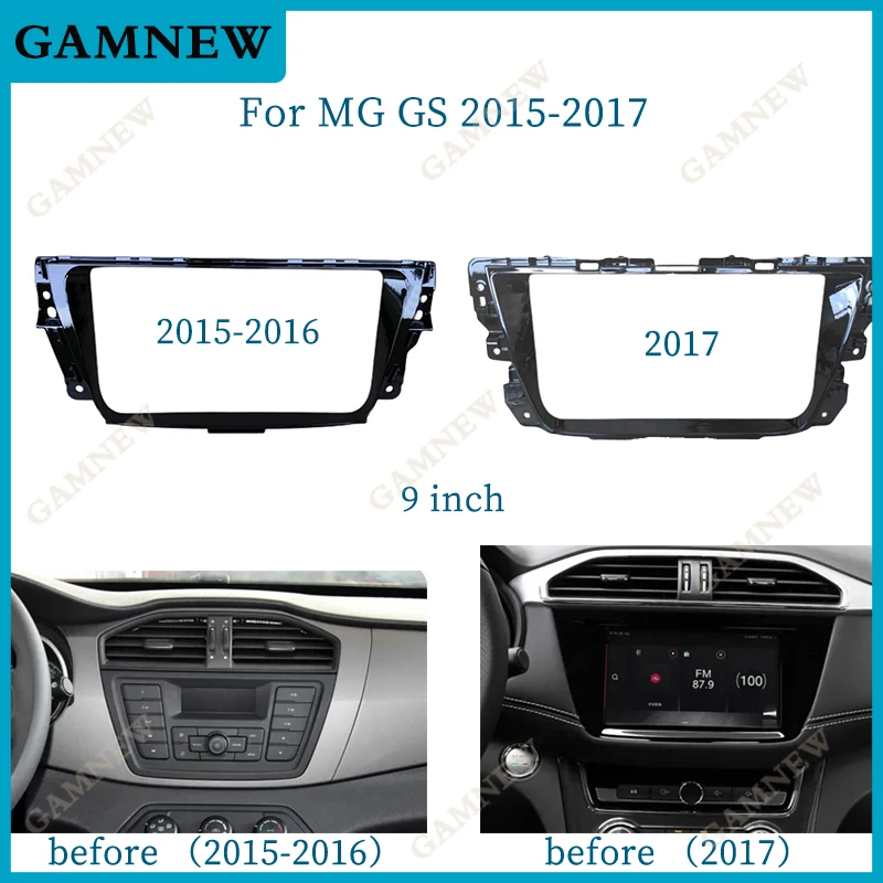 9-Inch-Car-Frame-Fascia-Adapter-Canbus-Box-Decoder-Android-Radio-Audio ...