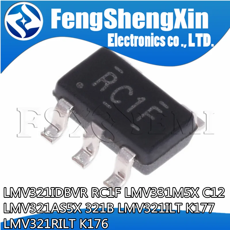 LMV321-LMV331-LMV321IDBVR-LMV331M5X-LMV321AS5X-LMV321ILT-LMV321RILT-RC1F-C12-321B-K177-K176 ...