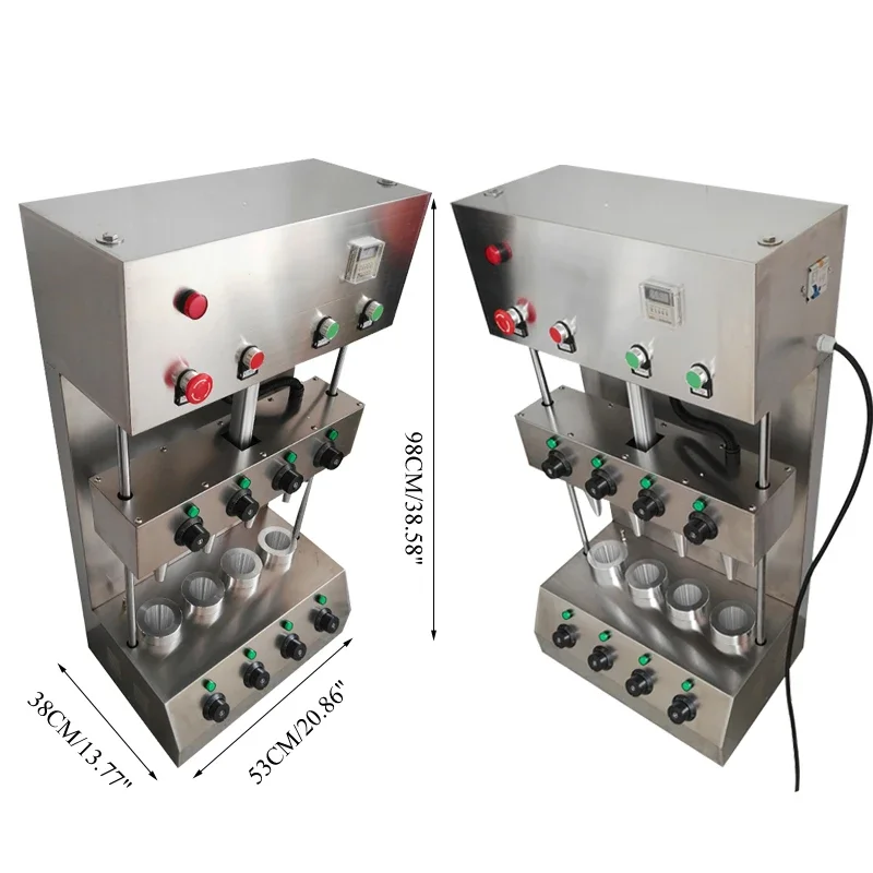 3000W-Automatic-Cone-Pizza-Maker-With-4-Cone-Handheld-Pizza-Cone-Making ...