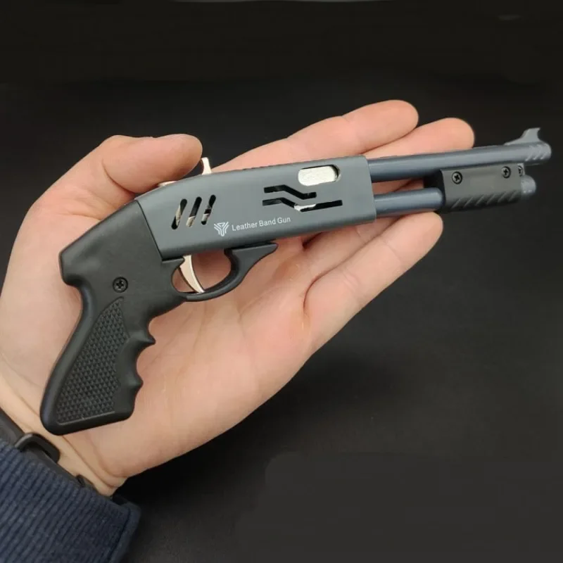 Mini-Shotgun-Model-8-Bursts-Rubber-Band-Gun-Pistol-Toy-Children-s-Men-s ...