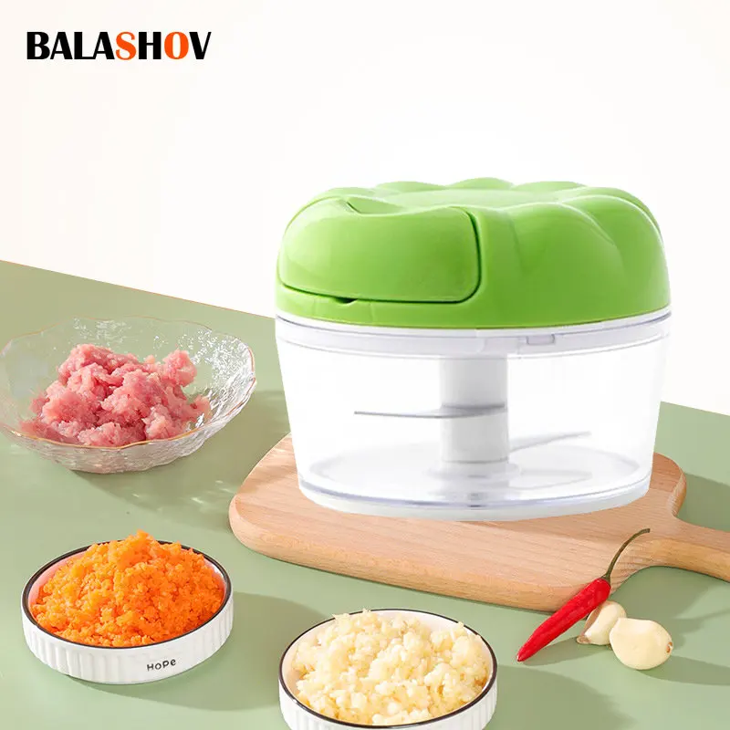 Mini Garlic Mashers Kitchen Food Mixer Manual Food Chopper for ...