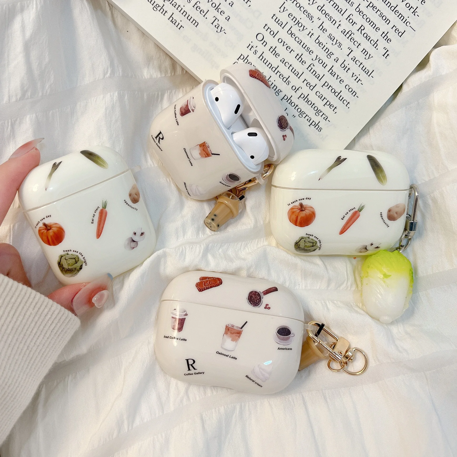 New-Wind-Vegetable-Beverage-Earphone-Case-Pro2-Suitable-for-AirPods-1-2 ...