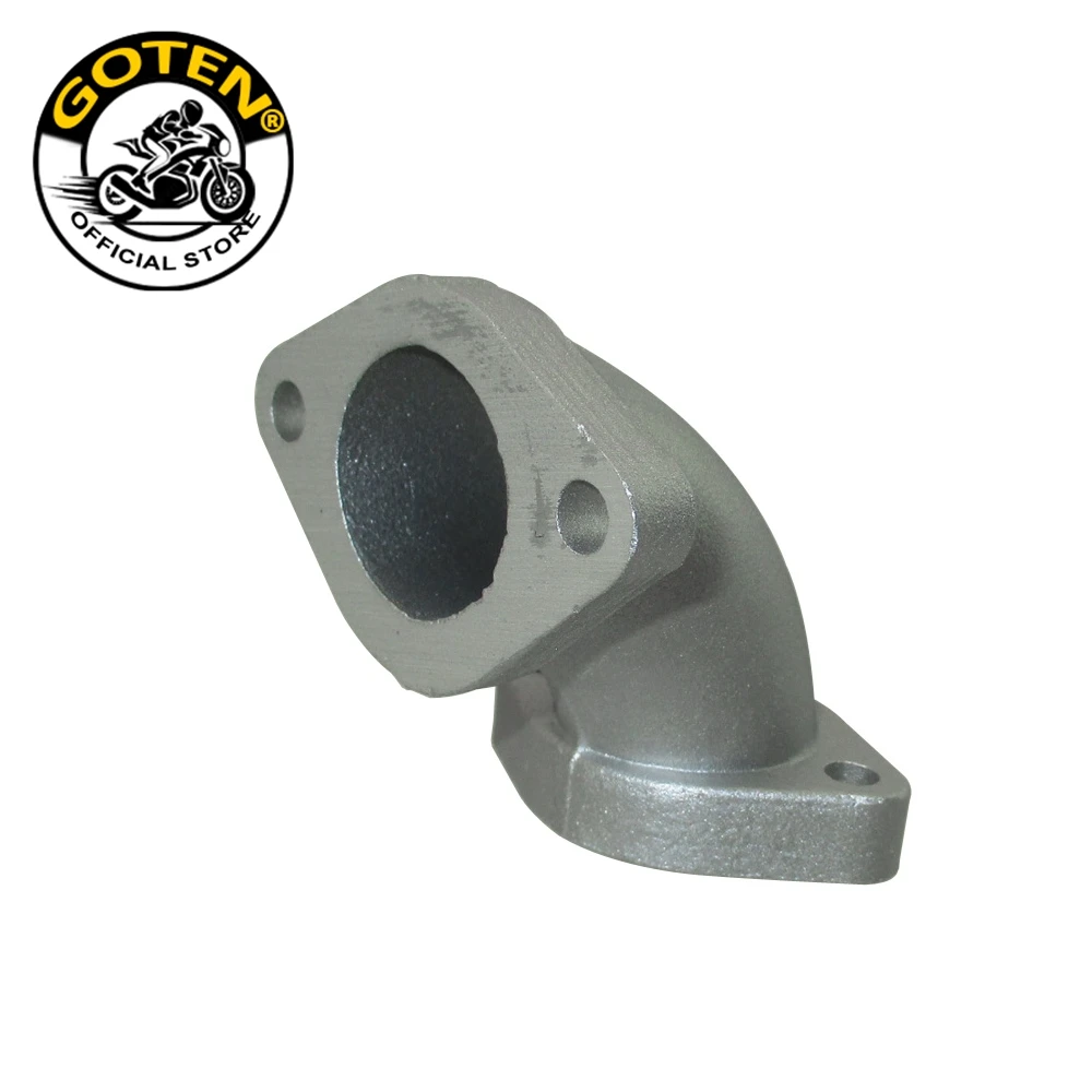 Goten Intake Manifold Pipe 27mm angled 0° for 125cc - 160cc Pit Dirt ...