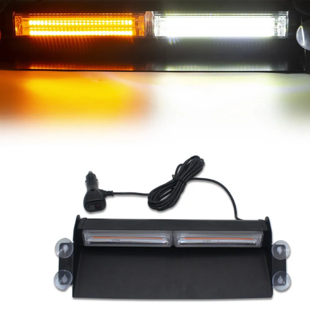 12V-24V-COB-Car-Truck-Emergency-Flasher-Dash-Strobe-Warning-Light-LED ...
