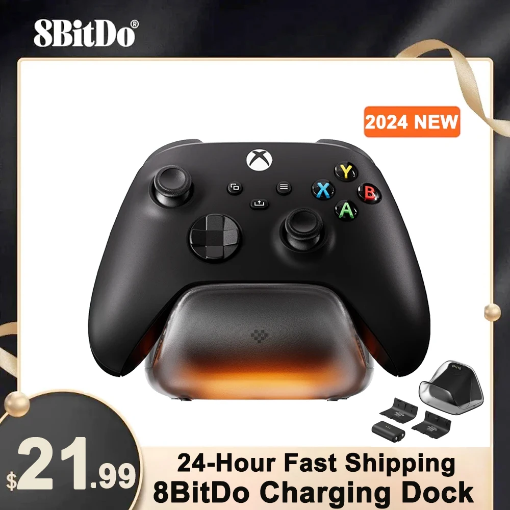 8BitDo-Charging-Dock-for-Xbox-Wireless-Controllers-Charging-Station ...