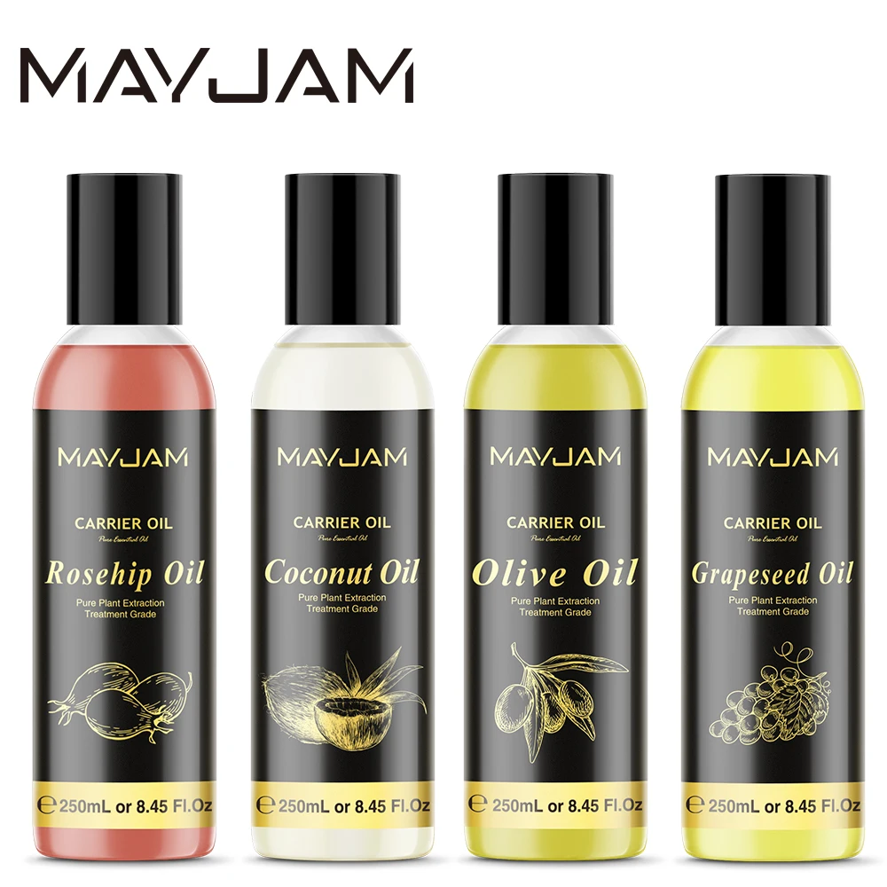MAYJAM-250ml-Rosehip-Coconut-Oil-For-Skin-Care-Massage-Base-Essential ...