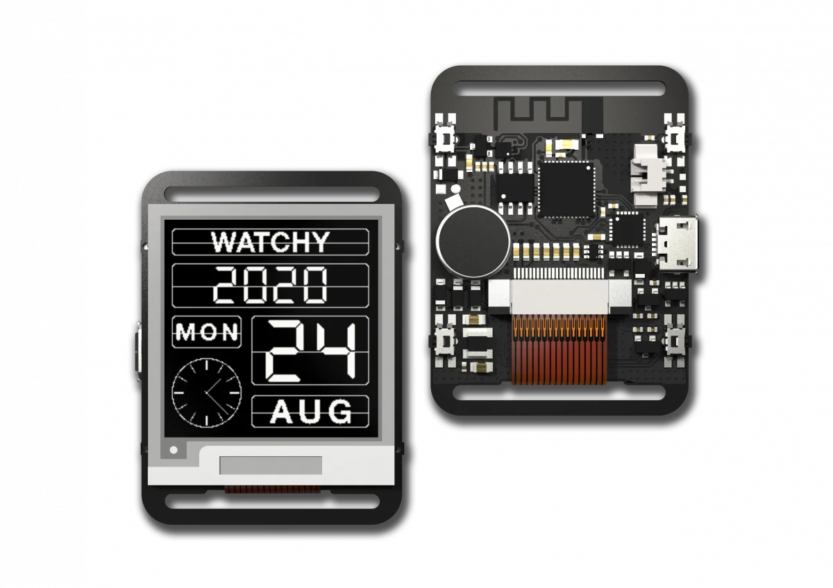 ESP32-Open-Source-Watchy-Assembly-Personalized-Gift-CustomizedE-ink ...