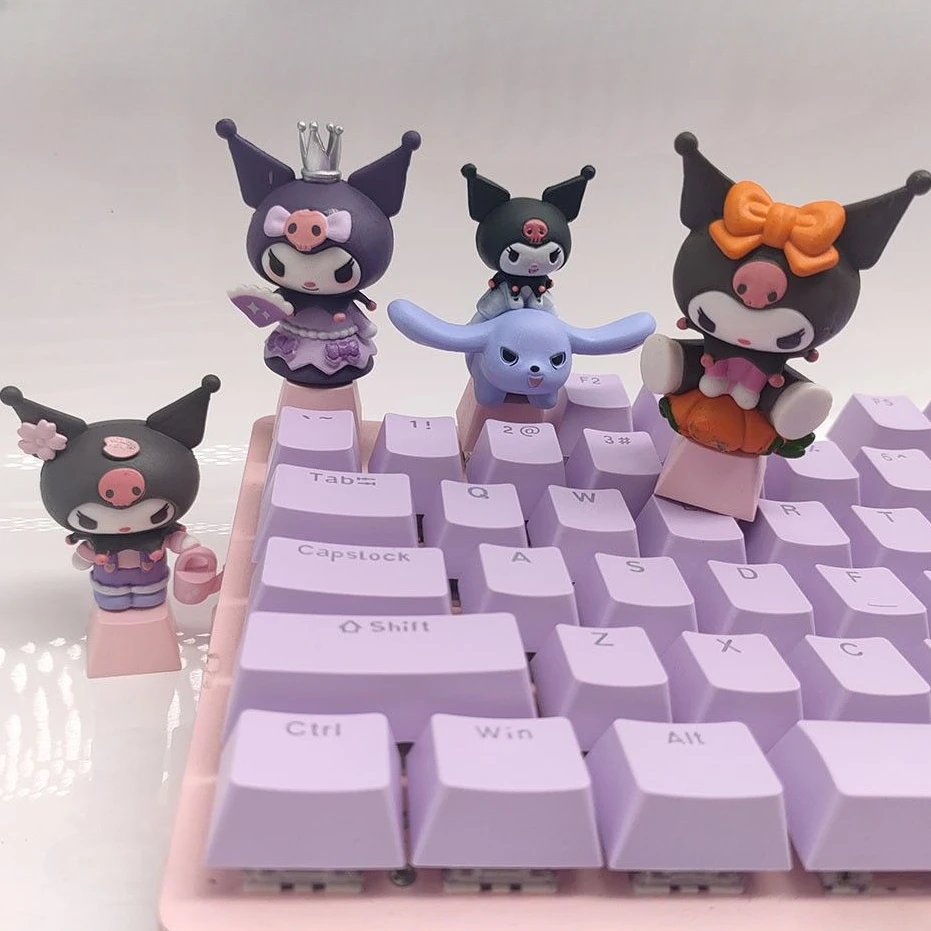 Resin-Kuromi-Personalized-3D-DIY-Custom-Mechanical-Keyboard-Esc-R4 ...