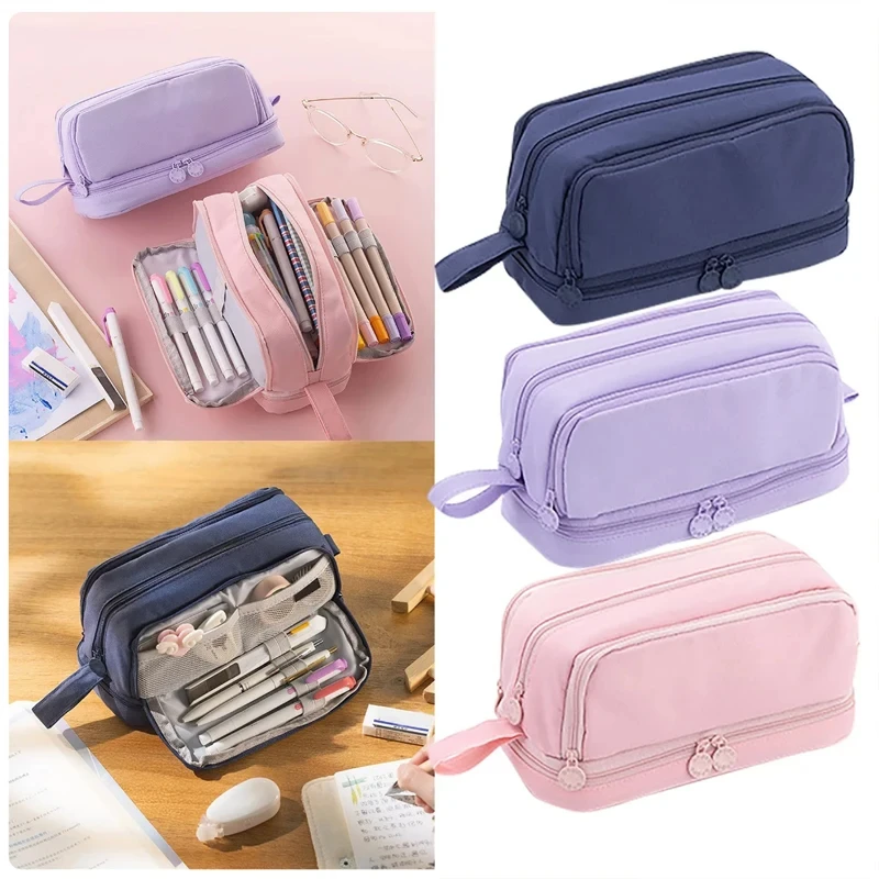 Large-Capacity-Pencil-Case-Cute-Student-Pencil-Cases-Big-Pen-Bag-Case ...
