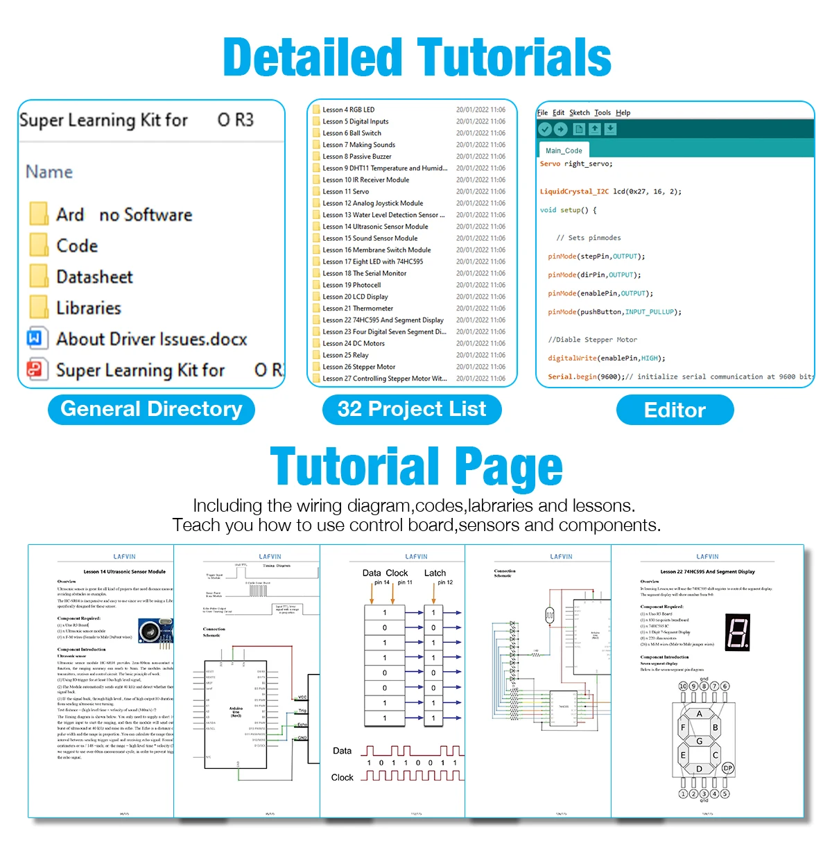 Super Starter Kit For Arduino Uno R3 Board Automation Kits Beginner