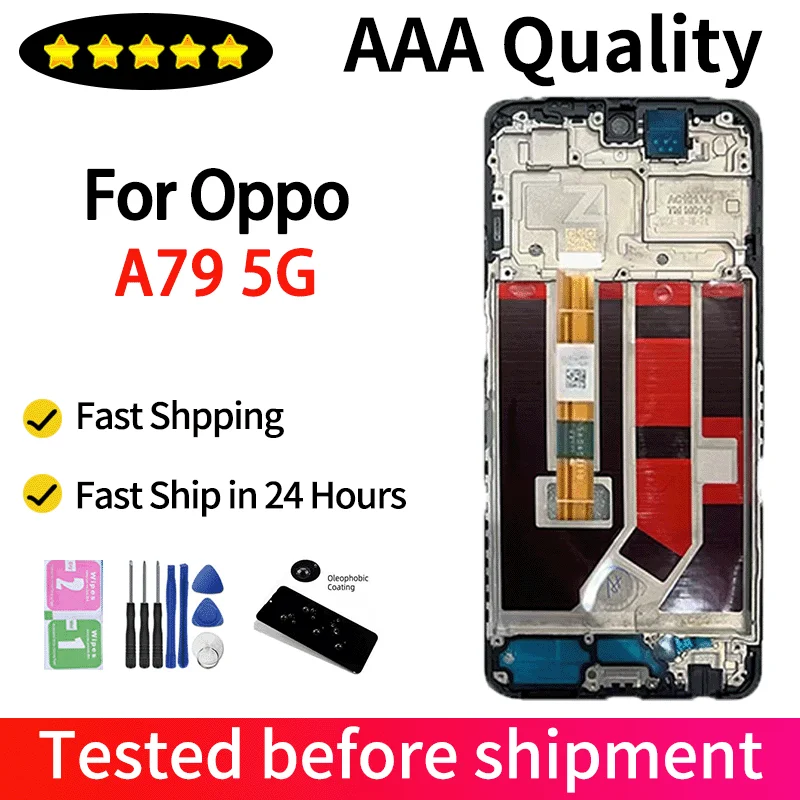 6.72" AAA Quality For Oppo A98 LCD CPH2529 Display Touch Screen ...