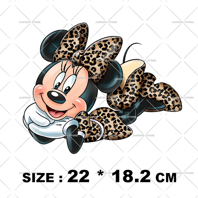 Minnie Mouse Zebra Print