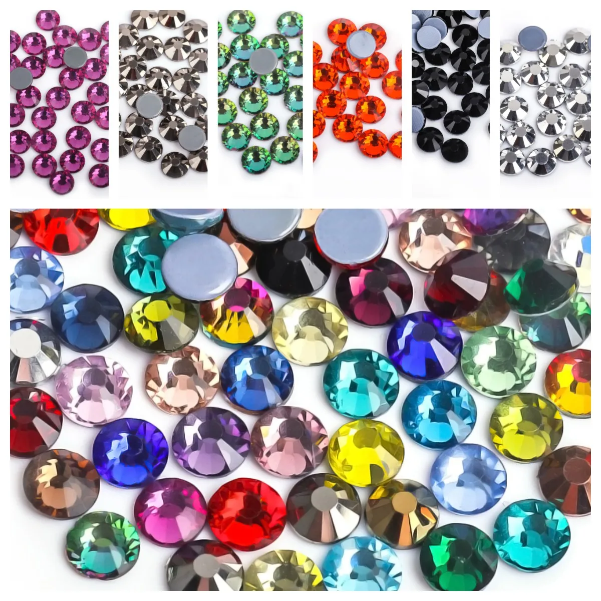 High-Quality-Hot-Fix-Rhinestones-Flatback-Best-Glass-Crystal-Hotfix ...