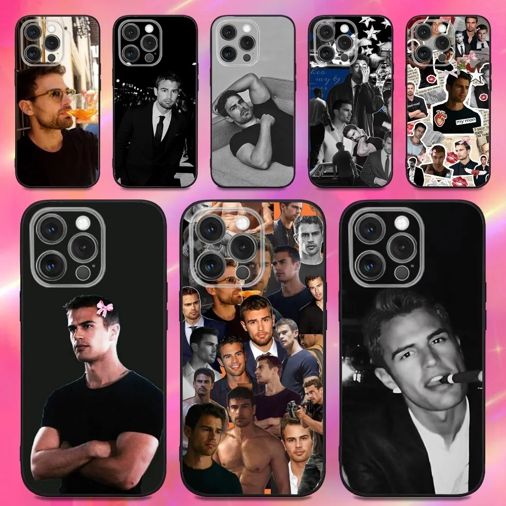 Actor Theo James Phone Case For iPhone 16,15,14,13,12,11,Pro,Max,Plus,X ...
