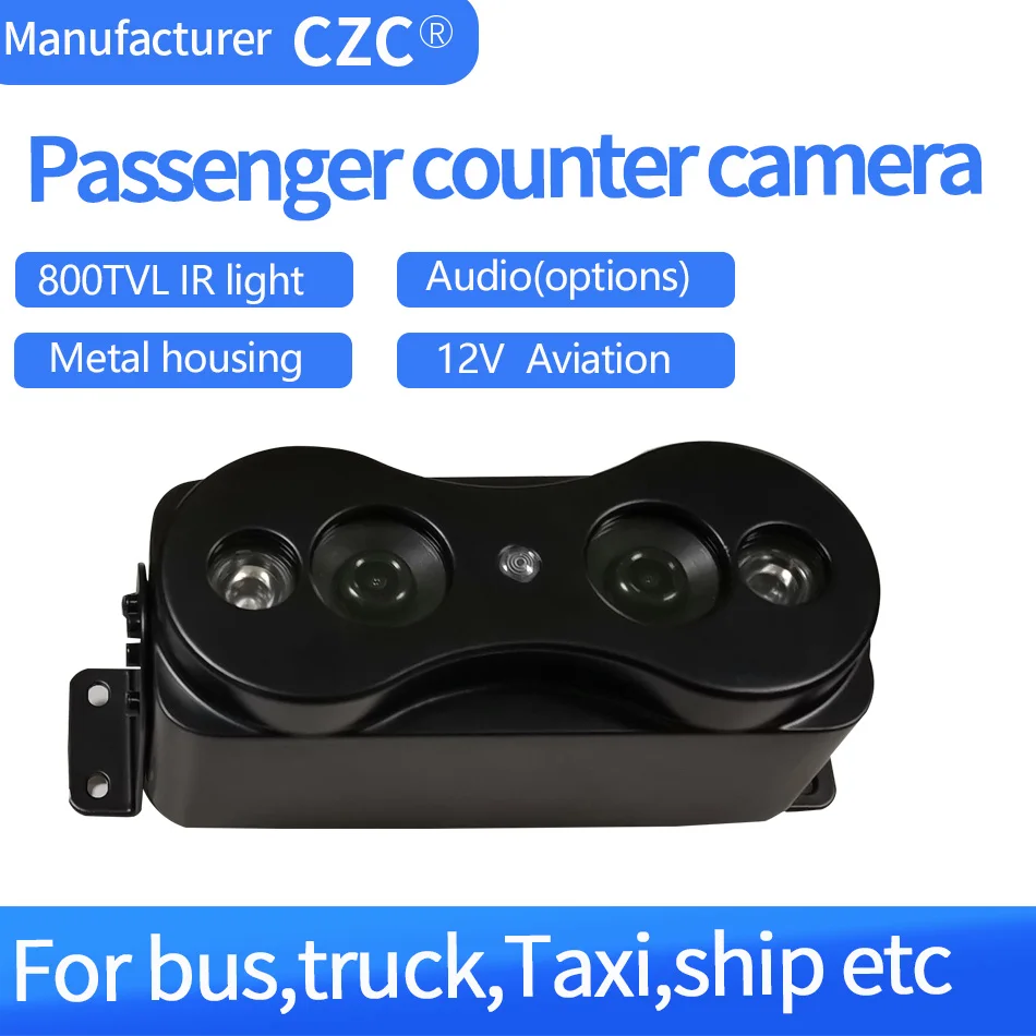 High Accuracy People Counting Sensor Camera Automatic Passenger Counter ...