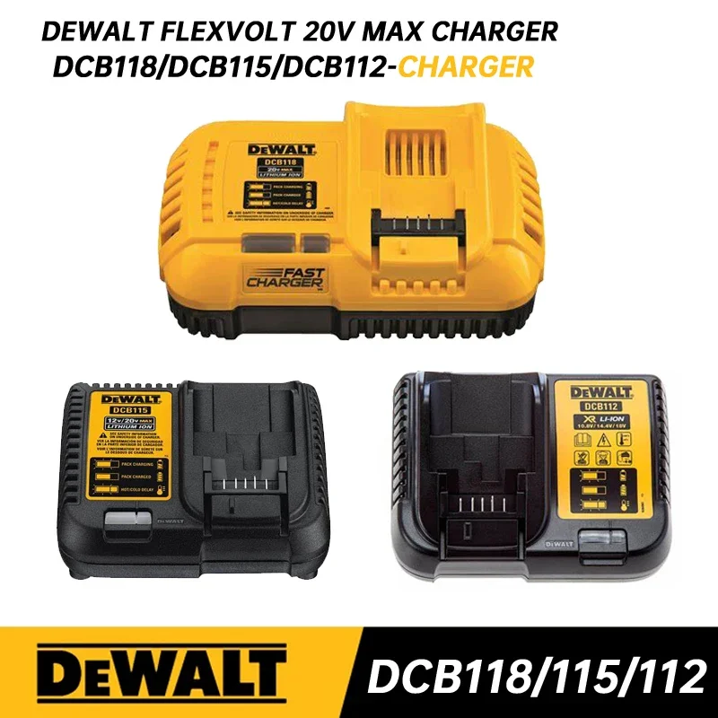DEWALT-DCB1104-DCB118-DCB112-Lithium-Ion-Battery-Charger-220V-Lithium ...