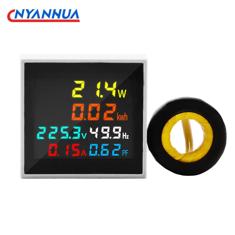 6-in1-Mini-Electronic-Watt-Hour-Meter-Voltage-Current-Power-Display ...