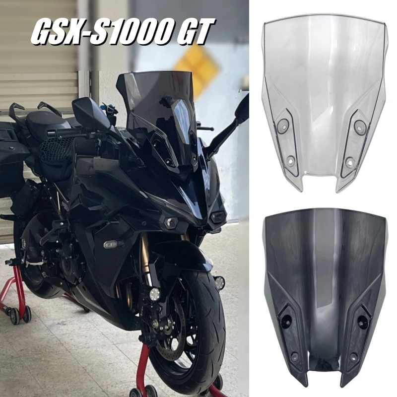 Windscreen-Windshield-Wind-Deflector-Shield-Screen-Visor-Glass-For-GSX ...