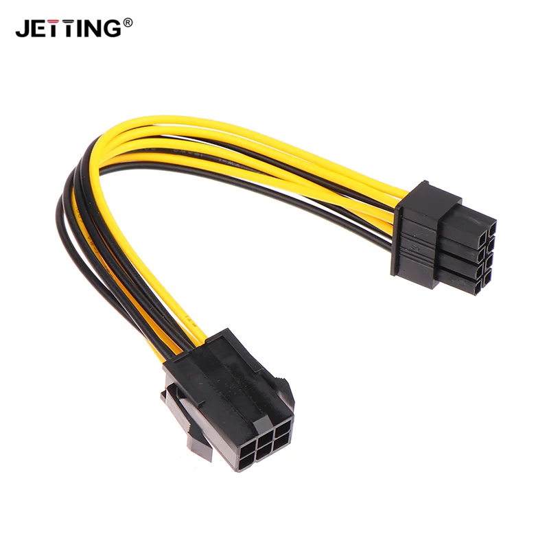 1PCS-Powered-Adapter-6pin-To-8pin-Adapter-PCI-e-6-pin-Male-To-8-pin ...
