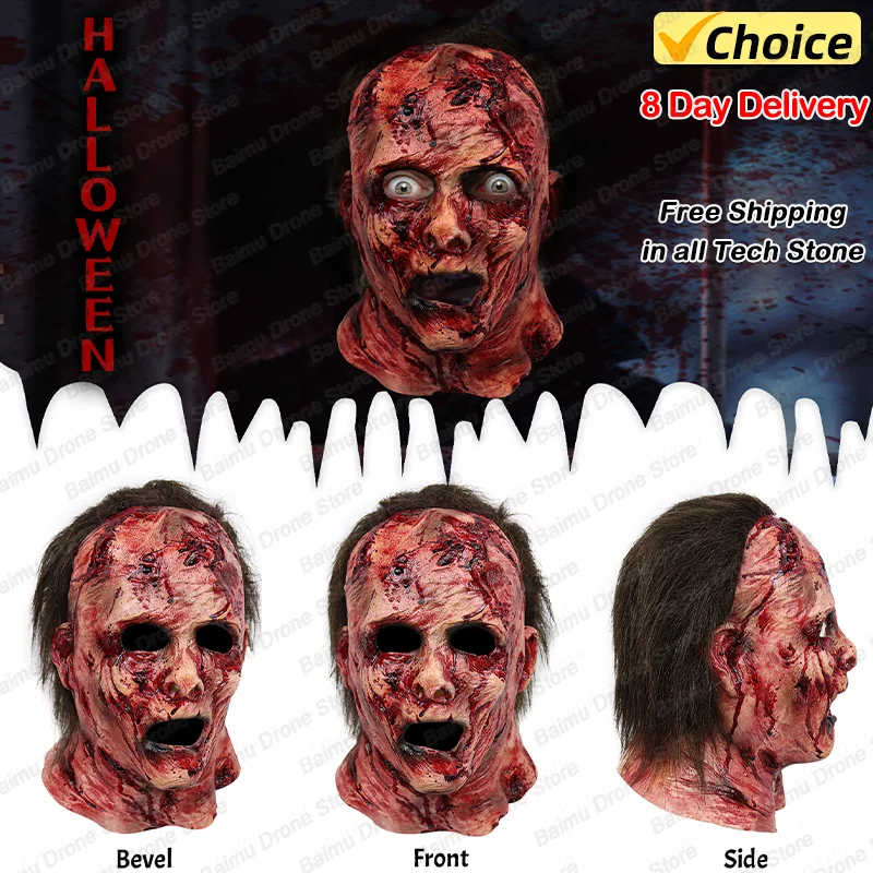 2024-New-Miles-Headgear-McMeel-Mask-Moonlight-Halloween-Horror-Rotten ...