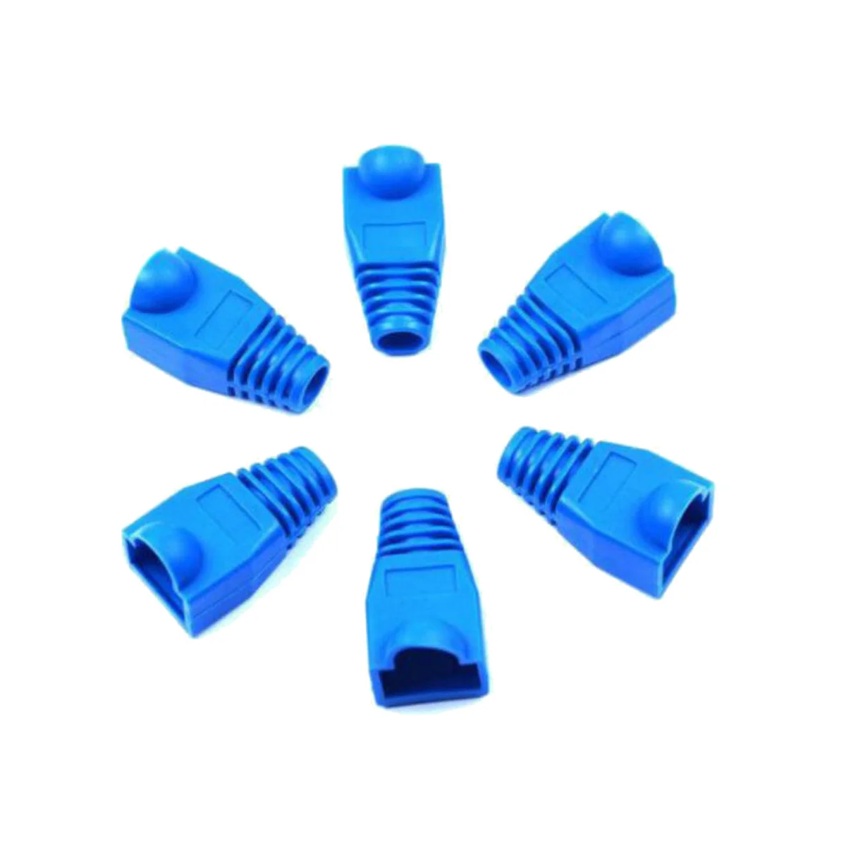 1000-PCS-RJ45-Connector-Plug-Protective-Sleeve-Cover-Cap-for-CAT5E-6 ...