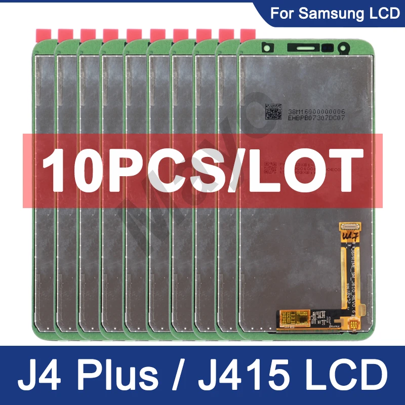 10pcs/lot 100% Original 6.0'' Lcd For Samsung Galaxy J4+ 2018 J4 Plus ...