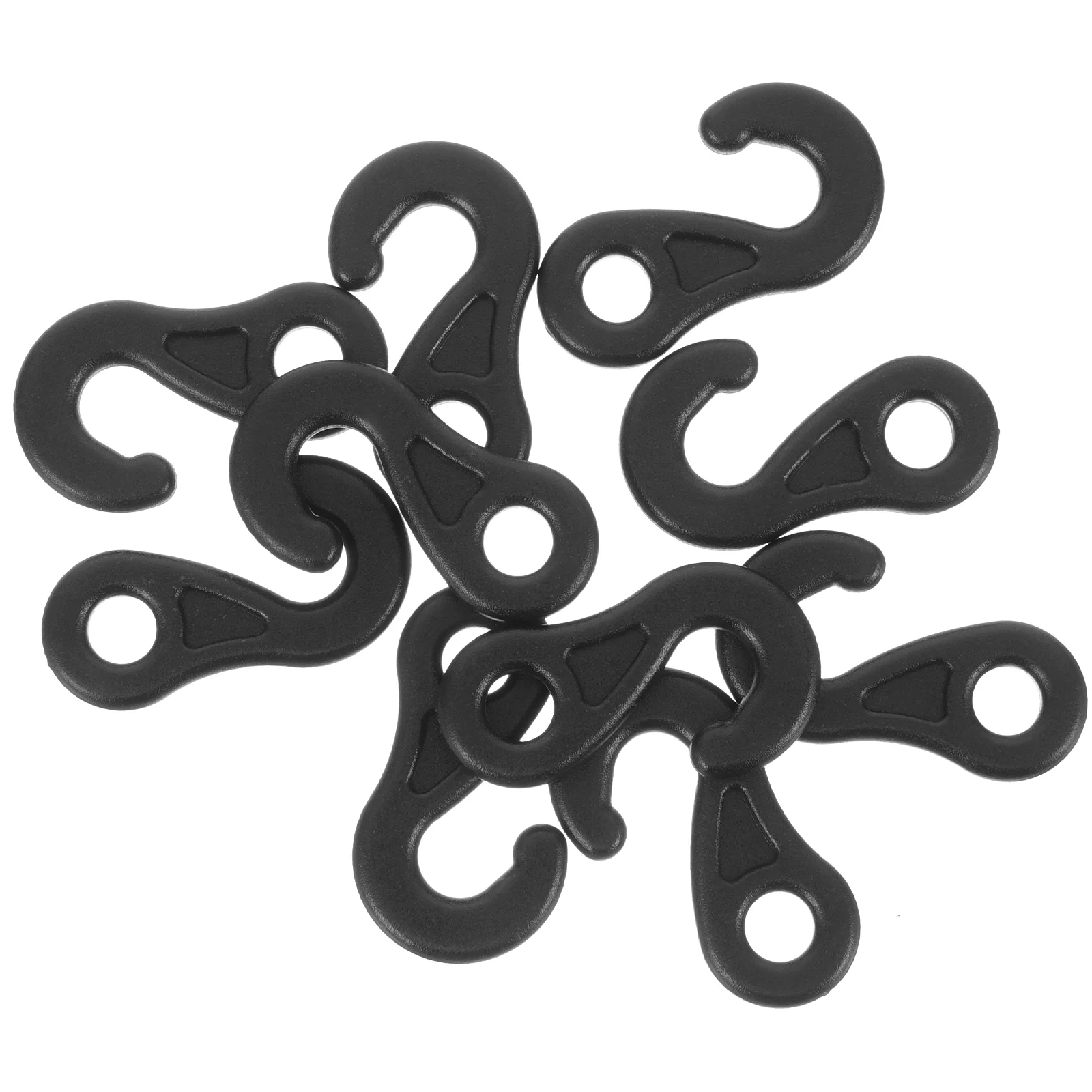 10Pcs Camping Tent Rope Hooks Professional Outdoor Hooks Portable Tent ...