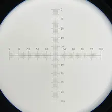DIV=0.1 mm Microscope Eyepiece Micrometer for Stage Micrometer ...