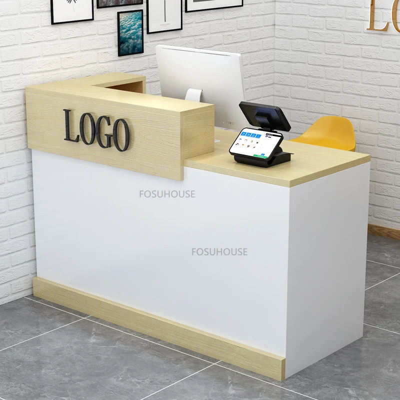Modern-Manmade-Board-Reception-Desk-Office-Furniture-Company-Front ...