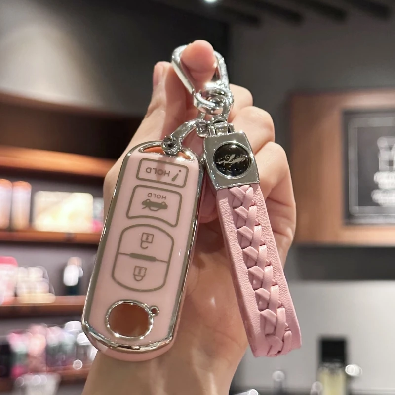 TPU-Key-Fob-Cover-Soft-TPU-360-Degree-Protector-Key-Holder-with ...