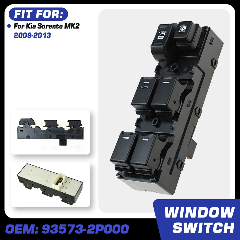 Electric Power Car Window Control Switch Panel For Kia Sorento XM II ...