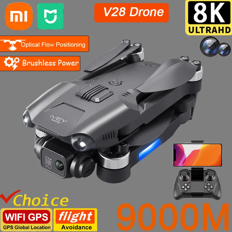 Xiaomi-V28-Pro-Drone-Professional-Wifi-FPV-8K-HD-Camera-1080P-Brushless ...