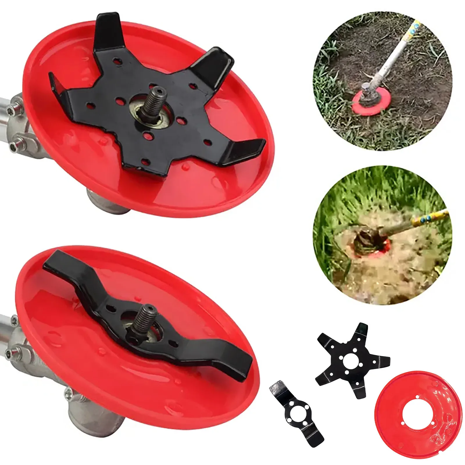 Multifunctional-Dual-use-Weeder-Plate-Lawn-Mower-Trimmer-For-Head ...
