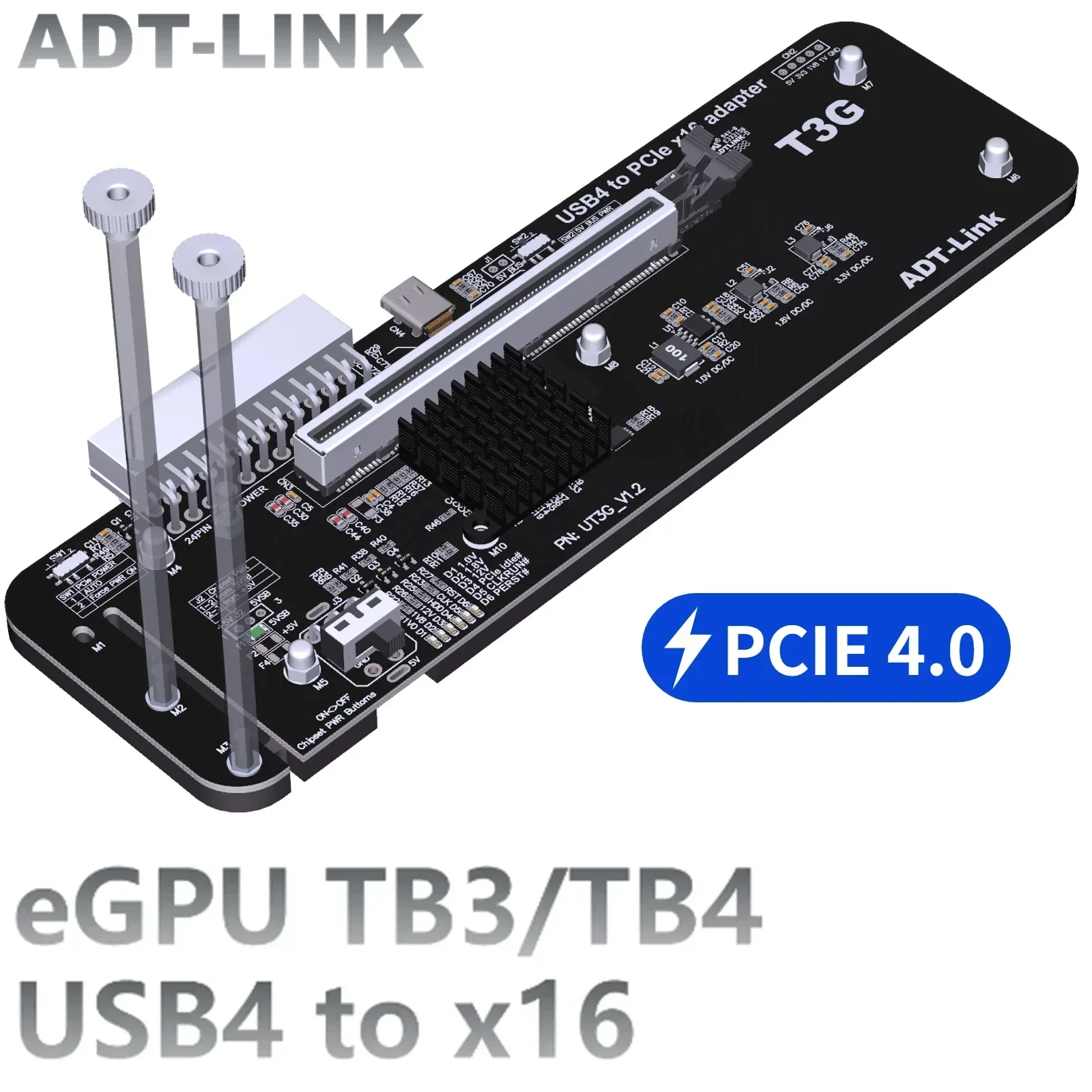 ADT-Link-UT3G-For-NUC-ITX-STX-Nootbook-PC-Graphics-Card-External-USB4 ...