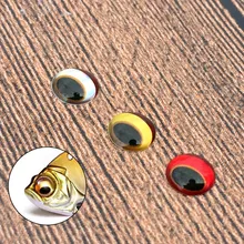 300pcs Fish Eye Snake Pupil Red 3D Soft Molded Eyes Self Adhesives ...