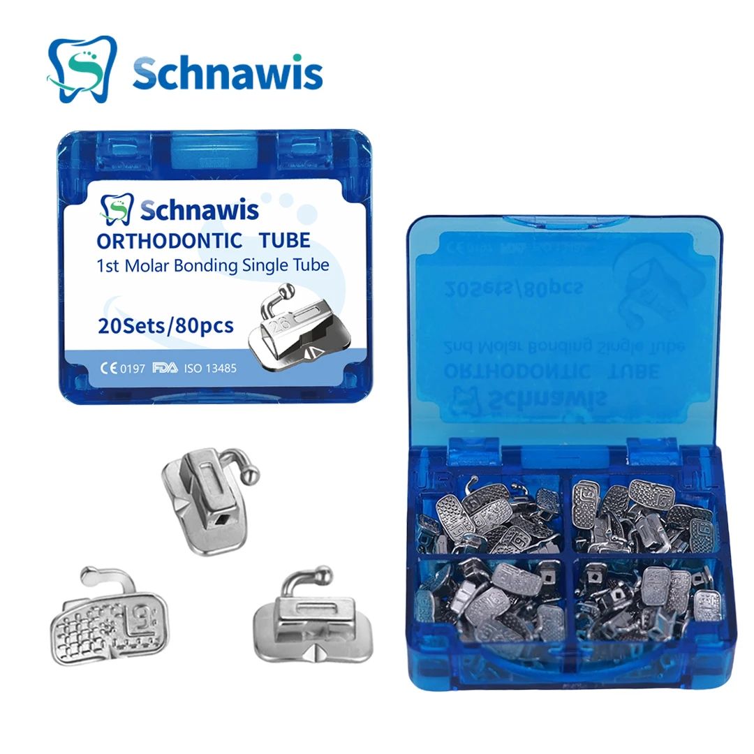 80pcs-20Set-1st-Molar-Dental-Orthodontic-Buccal-Tubes-Monoblock ...