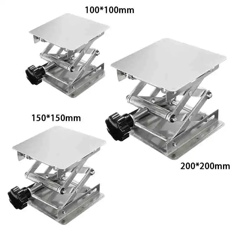 Laboratory-Lifting-Platform-Stand-Rack-Scissor-Jack-Bench-Lifter-Table ...