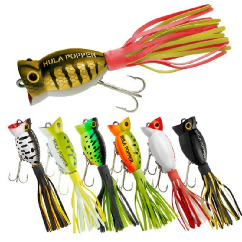 Mini-Popper-Lure-Topwater-Trolling-Bait-with-Soft-Skirt-Isca-Popper ...