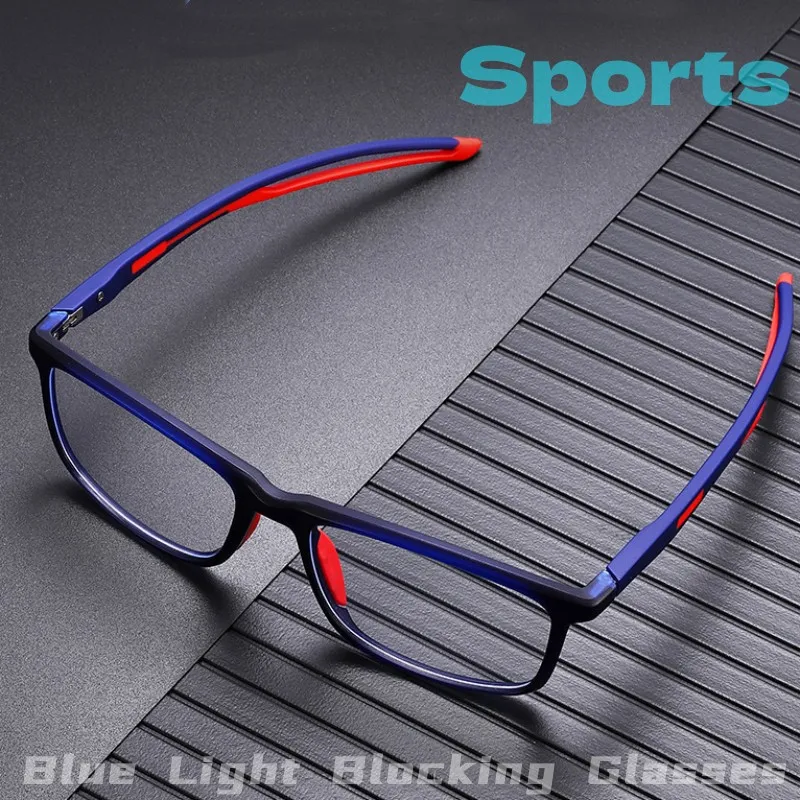 7-Colors-Men-Women-Blue-Light-Blocking-Plain-Glasses-Trendy-TR90-Frame ...