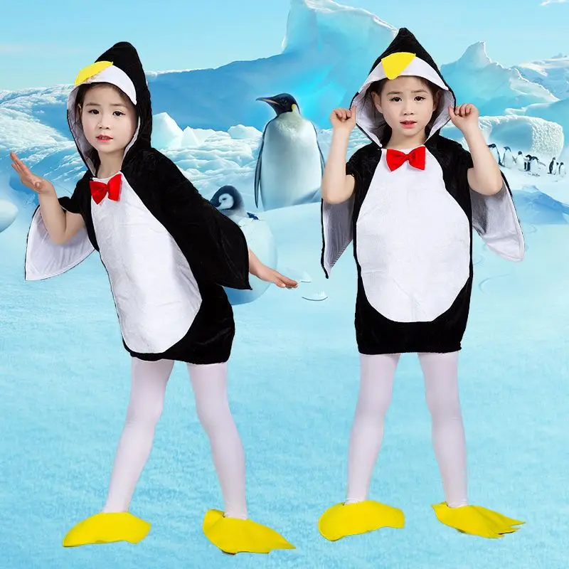 Madagascar-Penguin-Costume-Baby-Girl-Birthday-Party-Fancy-Dress-Animal ...