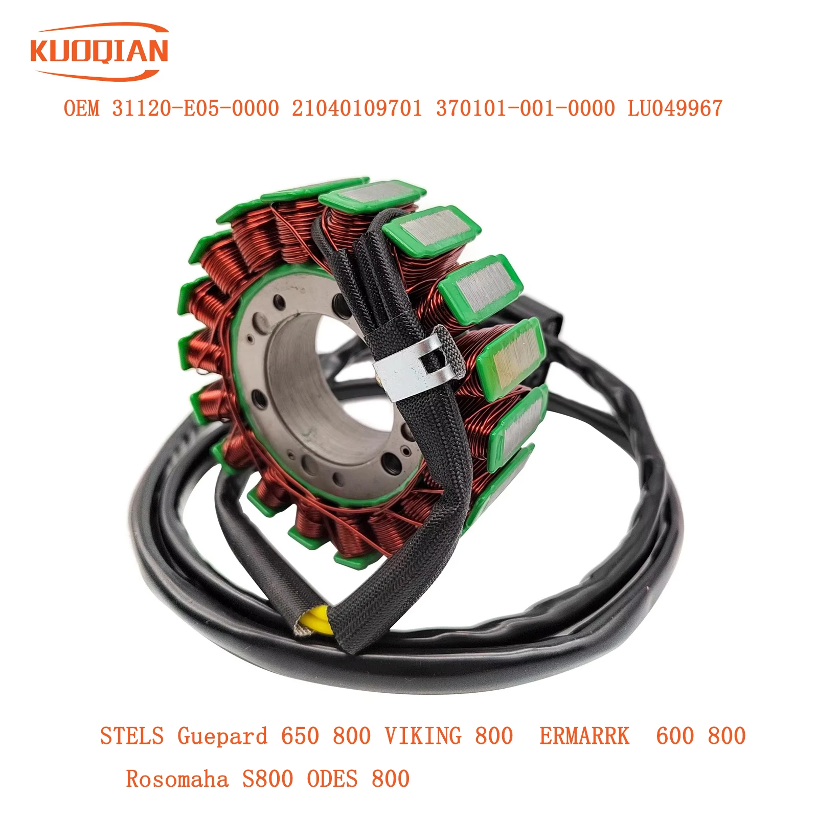 ODES LIANGZI LZ UTV 800 DOMINATOR STELS 800V RM PM Stator Starter ...
