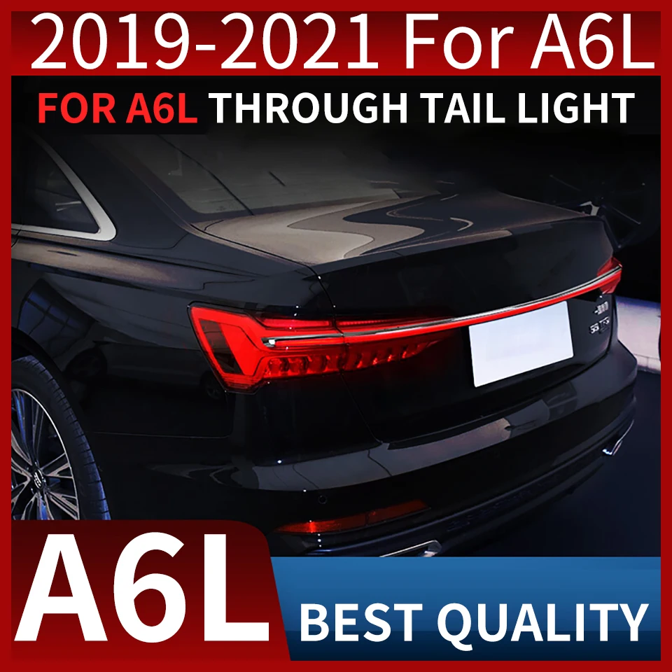FT 자동차 스타일링, A6 C8 후미등, A6L C8 리어 테일 라이트, 다이나믹 DRL 브레이크 리버싱, 자동차 액세서리, 아우디 A6 C8 2018 2021 에 적합 ...