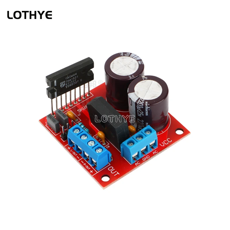 2*15W TDA1521 Power Amplifier Board Module Dual Channel With Rectifier ...