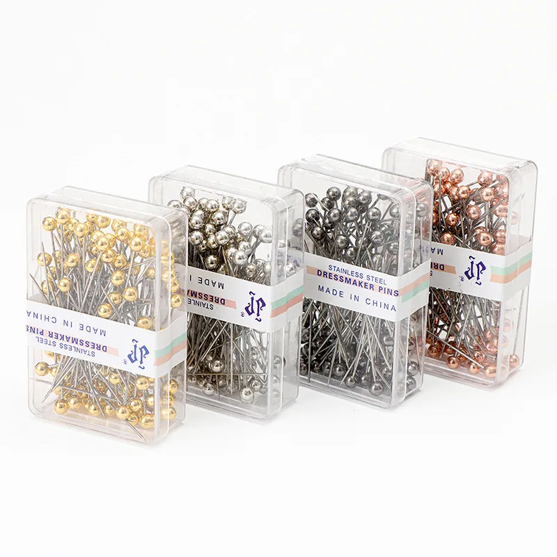 100pcs-Box-High-Quality-Metal-Locating-Needle-Fixed-Diy-Sewing ...