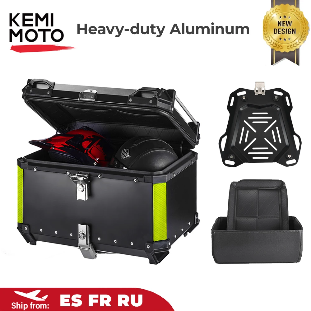 Motorcycle-Helmet-Box-CNC-Aluminum-Top-Tail-Rear-Luggage-Storage-Tool ...