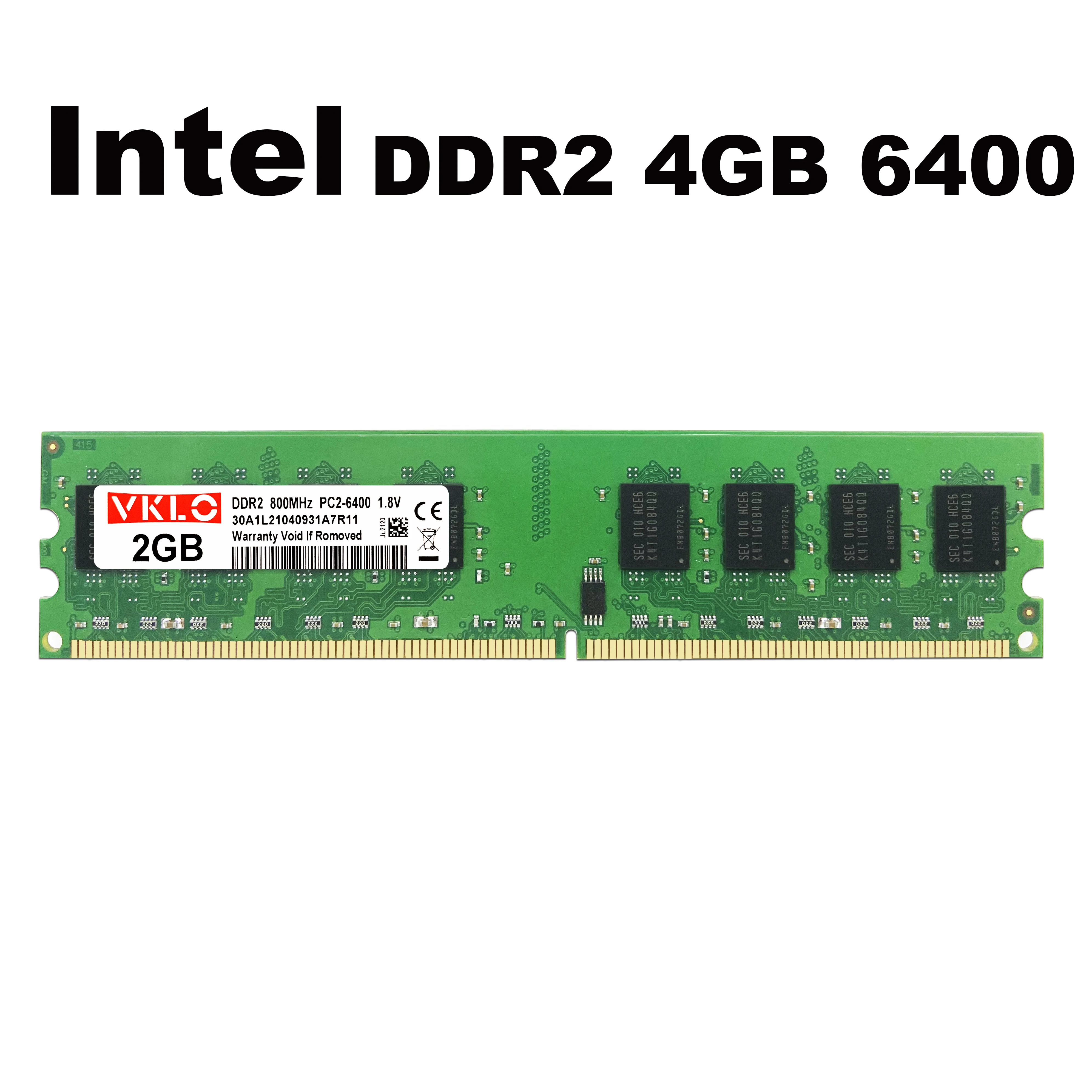 DDR2 2G 4G 8G 16 GB Memoria Ram PC2 5300 6400 667 800 MHZ 1.8V All ...