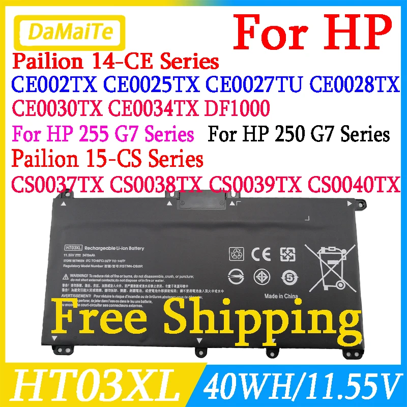 HT03XL-40WH-3470mAh-Laptop-Battery-for-HP-Pavilion-14-CE0001LA-CE0014TU ...